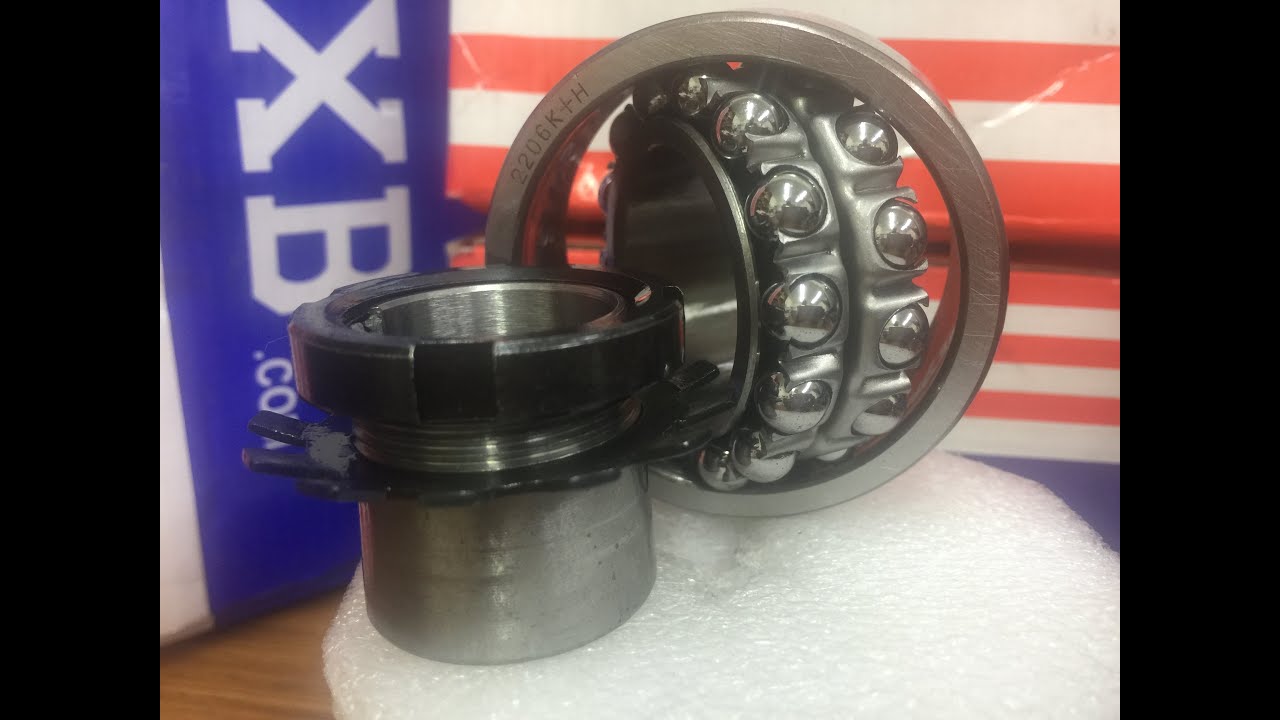 2311K+H Tapered Self Aligning Bearing with Adapter Sleeve 50x120x43 ...