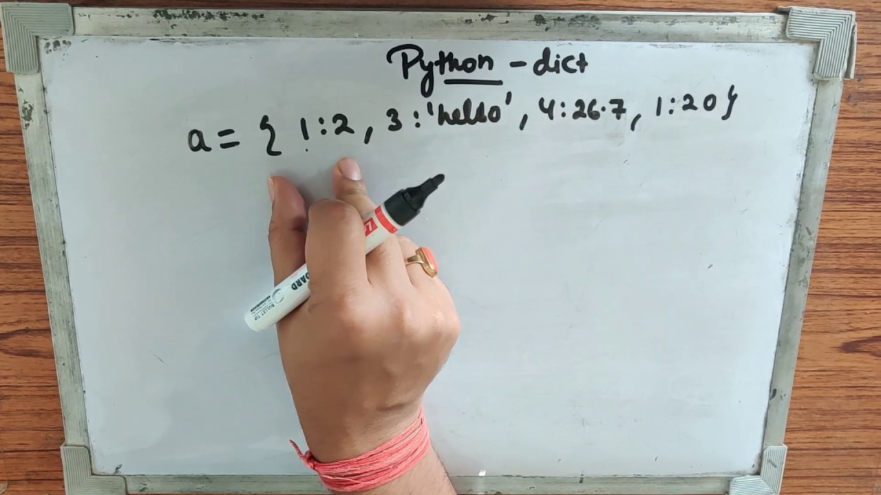 Python Dictionaries | Python 06 - YouTube