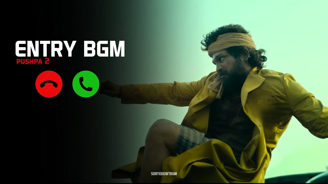 Pushpa 2 Entry BGM | Pushpa 2 | Allu Arjun | Rashmika | DSP | Telugu ...