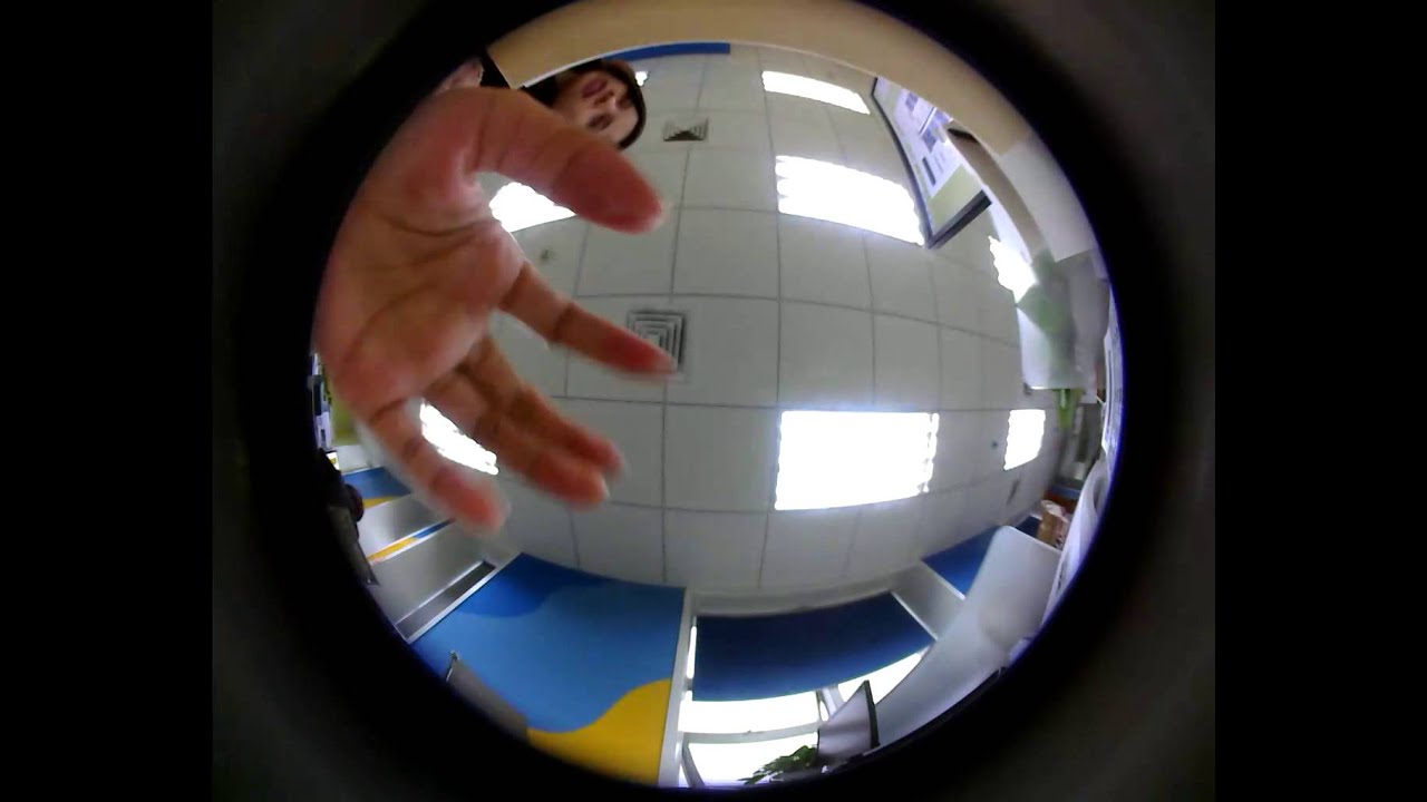 Cube 360 Degrees Panorama VR Camera Test - YouTube