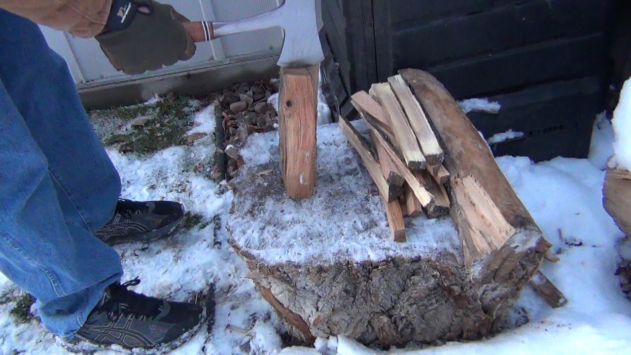 New Estwing Hatchet and Fire Making - YouTube