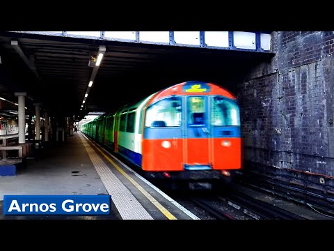 Arnos Grove | Piccadilly line : London Underground ( 1973 Tube Stock )