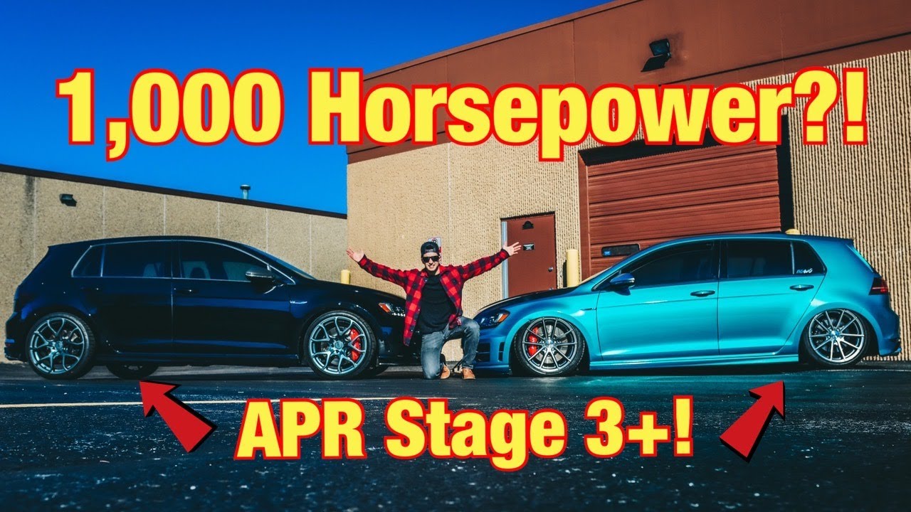 Stage 3+ Golf R's First Drive and Review on the Big Brake Kit! (Black ...