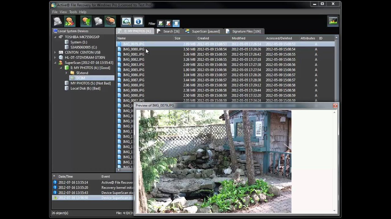 Recovery from a lost partition - Active@ File Recovery - YouTube