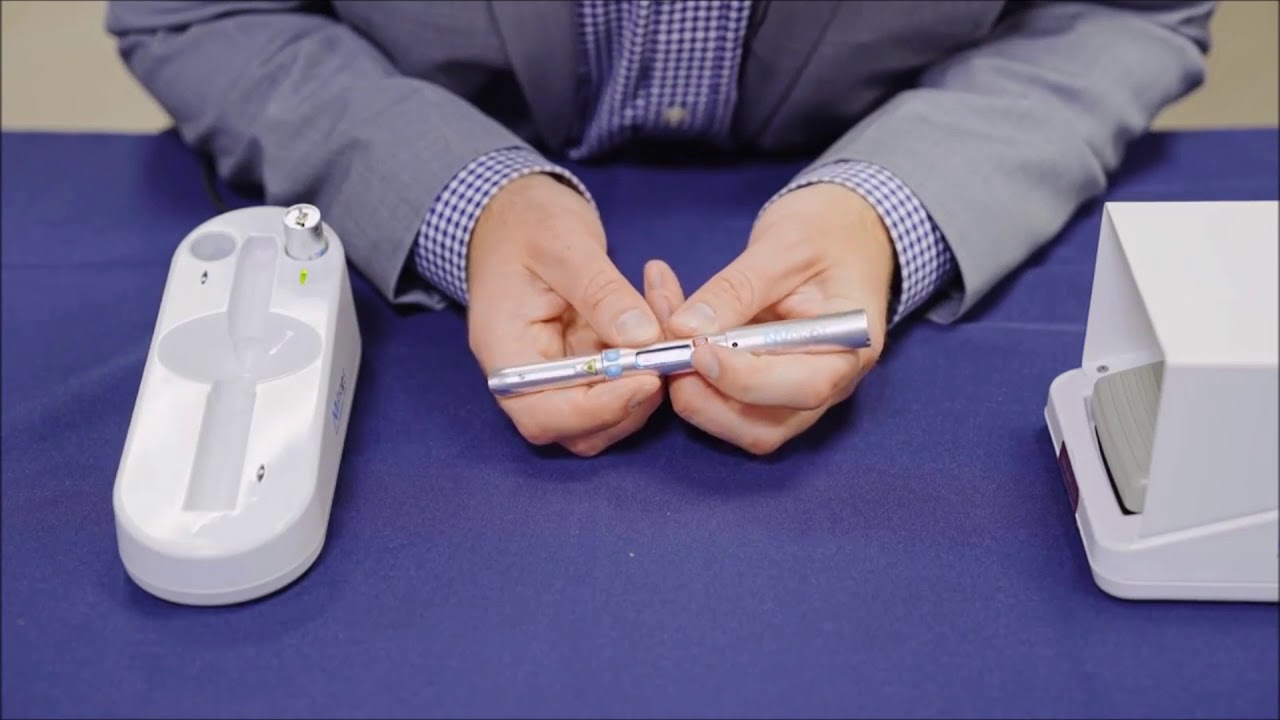 Instructions for Use of the NV PRO3 Microlaser - Unboxing DenMat - YouTube