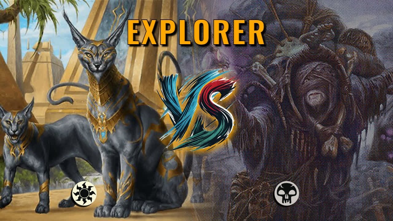 MTG Explorer - Mono White Aggro by Khat VS Mono Black Midrange by ...