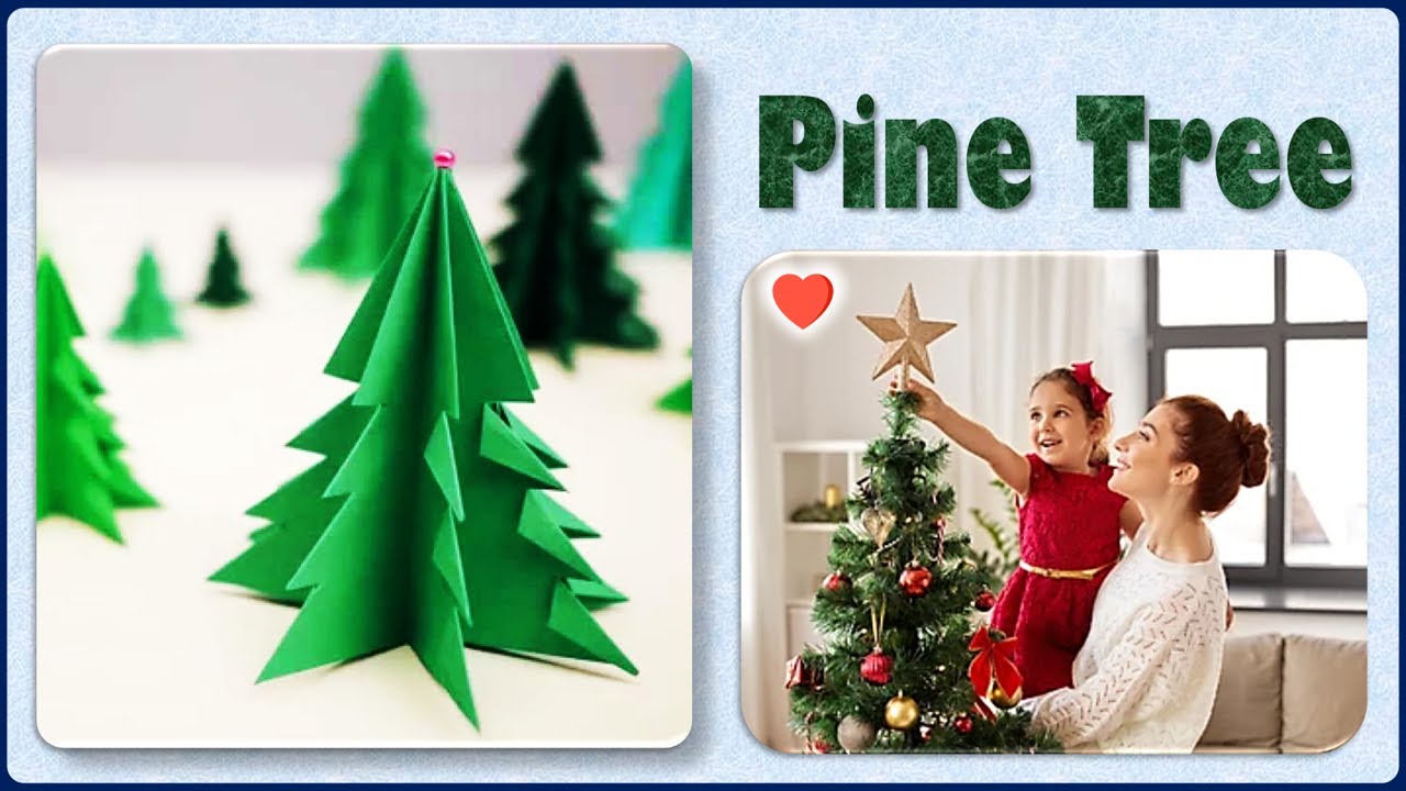 (26) How to make origami paper Pine Tree ! Fold with me - YouTube