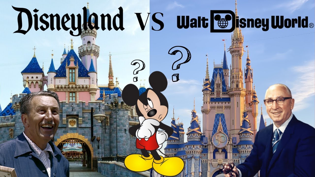 DISNEYLAND V.S DISNEY WORLD: Which one is Better? - YouTube