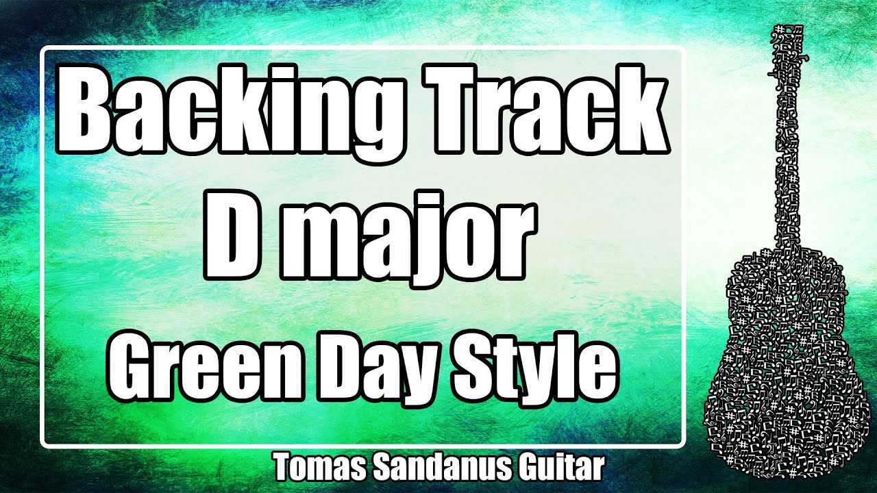 Green Day Style Backing Track in D major - Alternative Punk Rock '90s ...