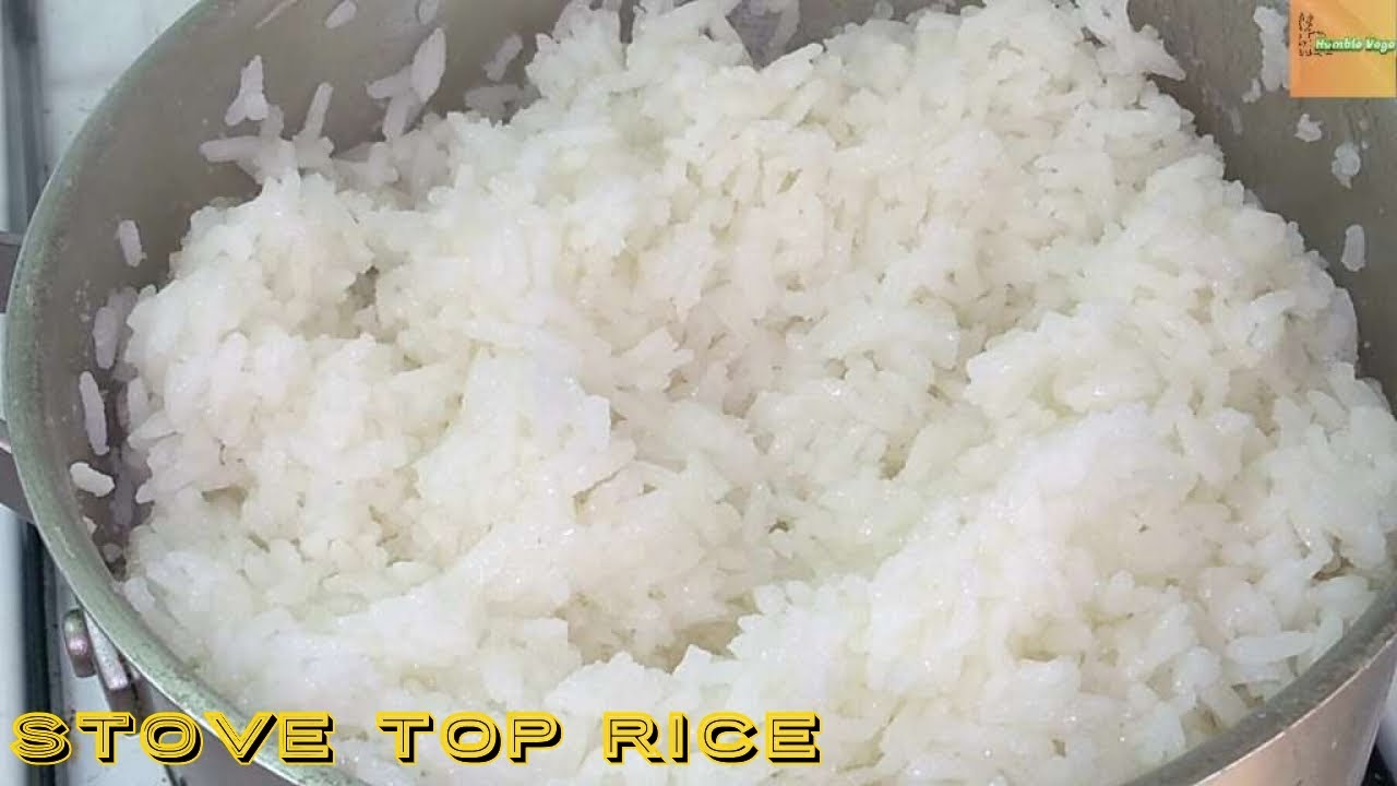 Cook Perfect Rice Without Measurement On Stove Top - YouTube