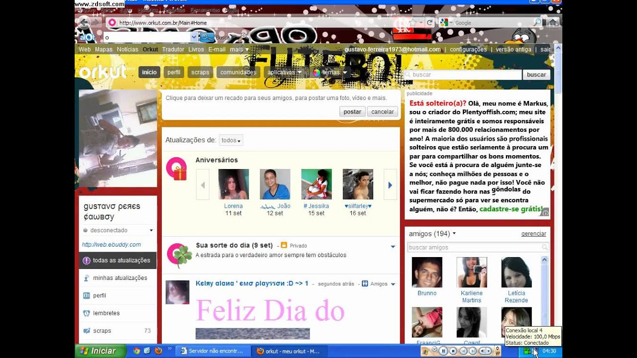 como entrar no orkut passo a passo.avi - YouTube