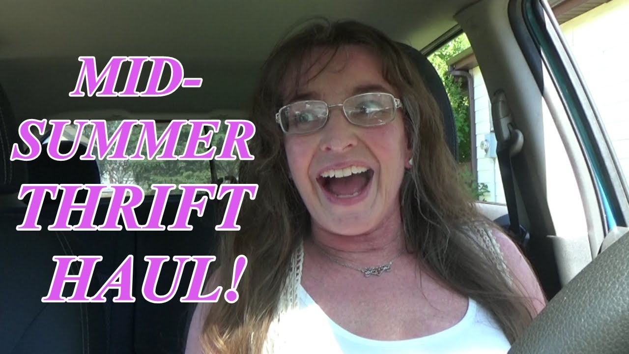 Mid-Summer THRIFT Try On Haul - Summer Thrift Fashion Finds with ...