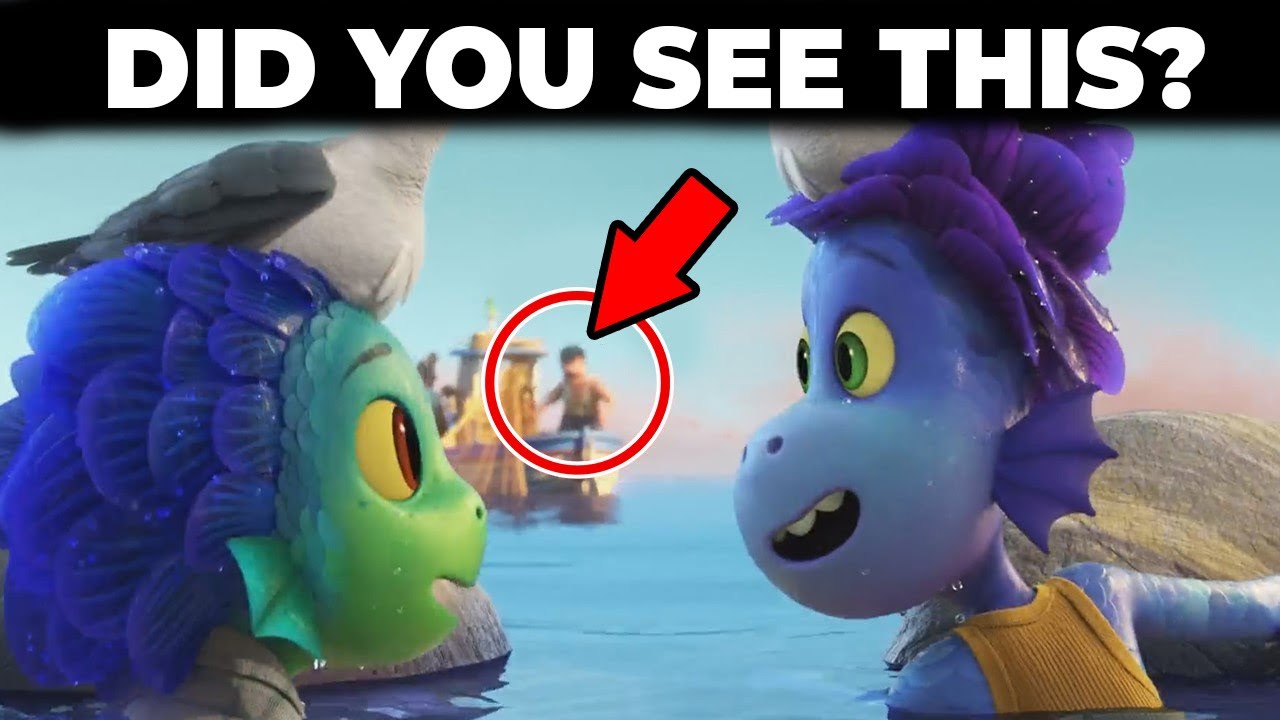 10 SECRETS You MISSED In The PIXAR'S LUCA Movie - Part 2 - YouTube