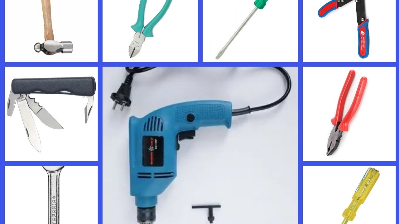 Electrician Hand Tools Name 🛠️🪛|| Hand Tools Name in Electrician ...