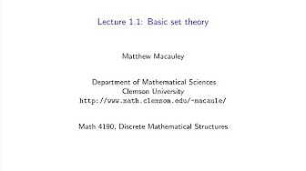 Discrete Mathematical Structures - YouTube