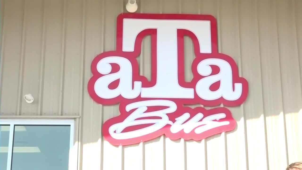 aTa Bus Ribbon Cutting - YouTube