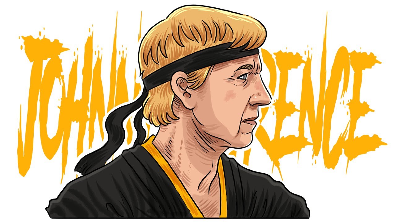 How I draw Jhonny Lawrence | Cobra Kai - YouTube