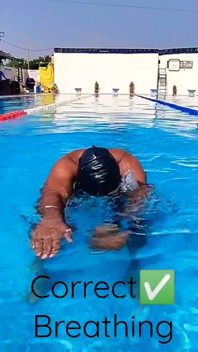 Breathe Like This To Swim Faster Freestyle Basics Shorts Swimming