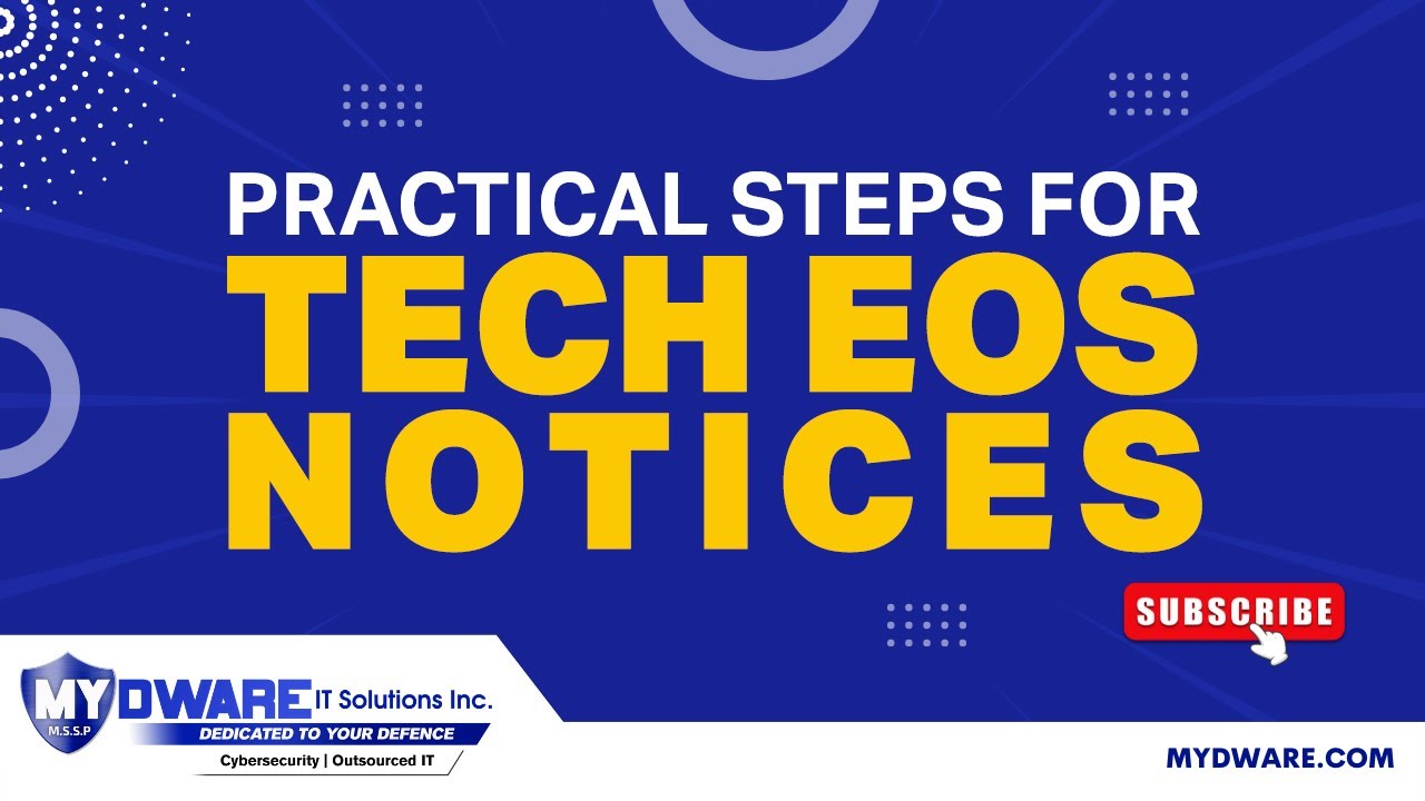 Practical Steps For Tech EOS Notices - YouTube