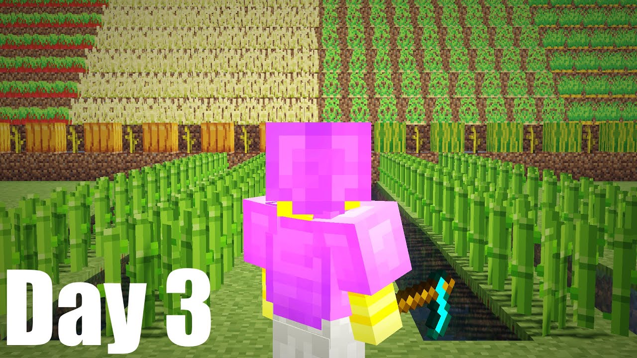 Getting Every Crop In Minecraft 100 Times - YouTube