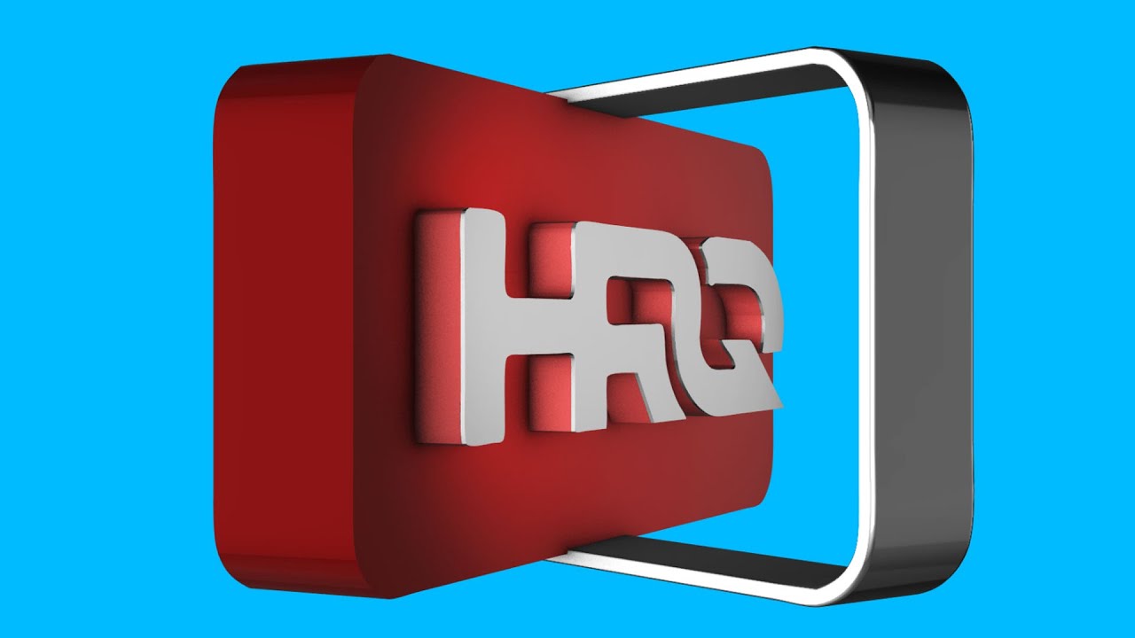 HRQ 3D Animation Logo, Red Or Silver Theme High End Light Animate in ...