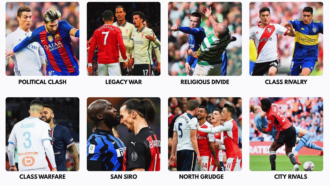 Every Football Club vs Club Rivary Explained in 15 minutes - YouTube