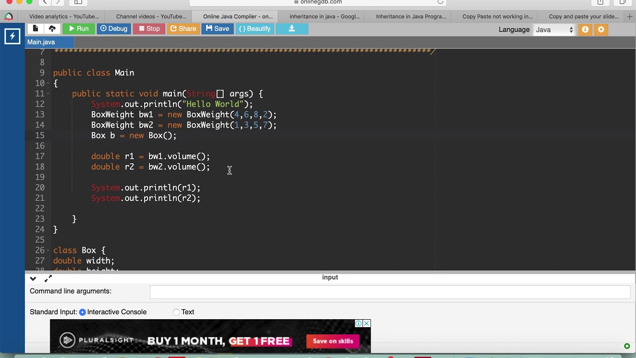 Super Class Variable Can Reference A Sub Class Object Java Youtube