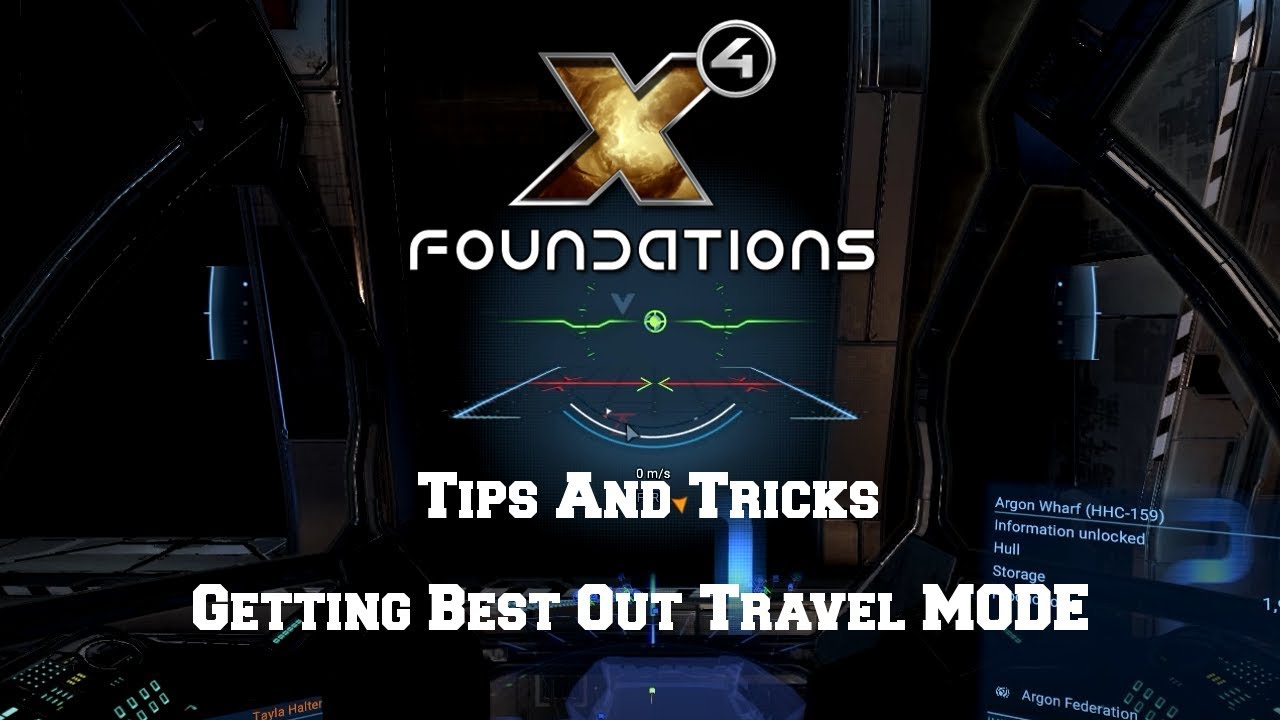 Tips And Tricks For Travel Mode In X4 Foundations - YouTube