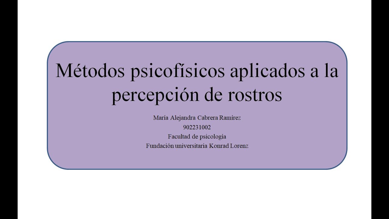 Lab percepción Maria Alejandra Cabrera 902231002 - YouTube
