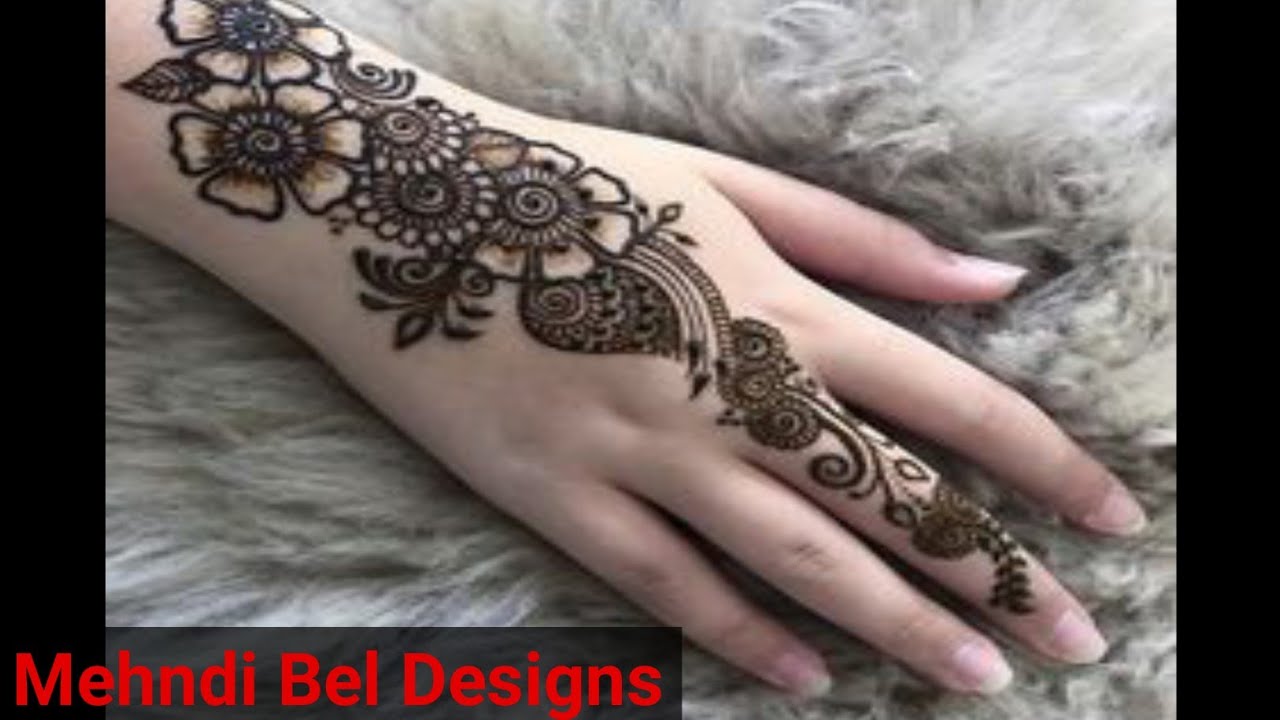 Mehndi Bel Design|Mehndi Bel Ki Design|Bel Designs For Mehndi|Simple ...