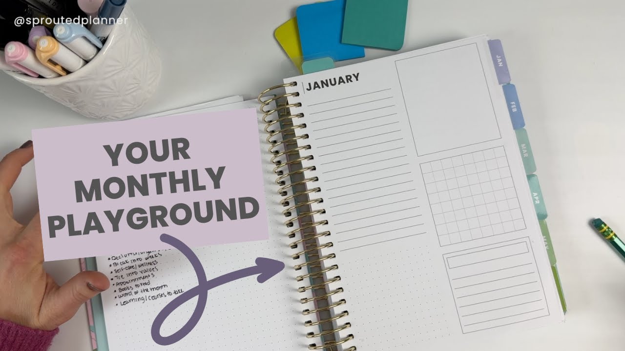 How To Use Your Monthly Dashboard | Ideas & Setup - YouTube