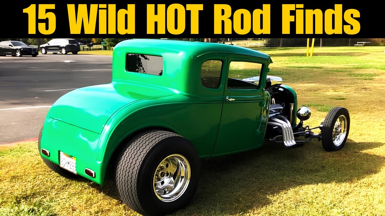 15 COOL and WILD Hot Rods for Sale! BRUTAL CLASSIC BUILDS!! - YouTube