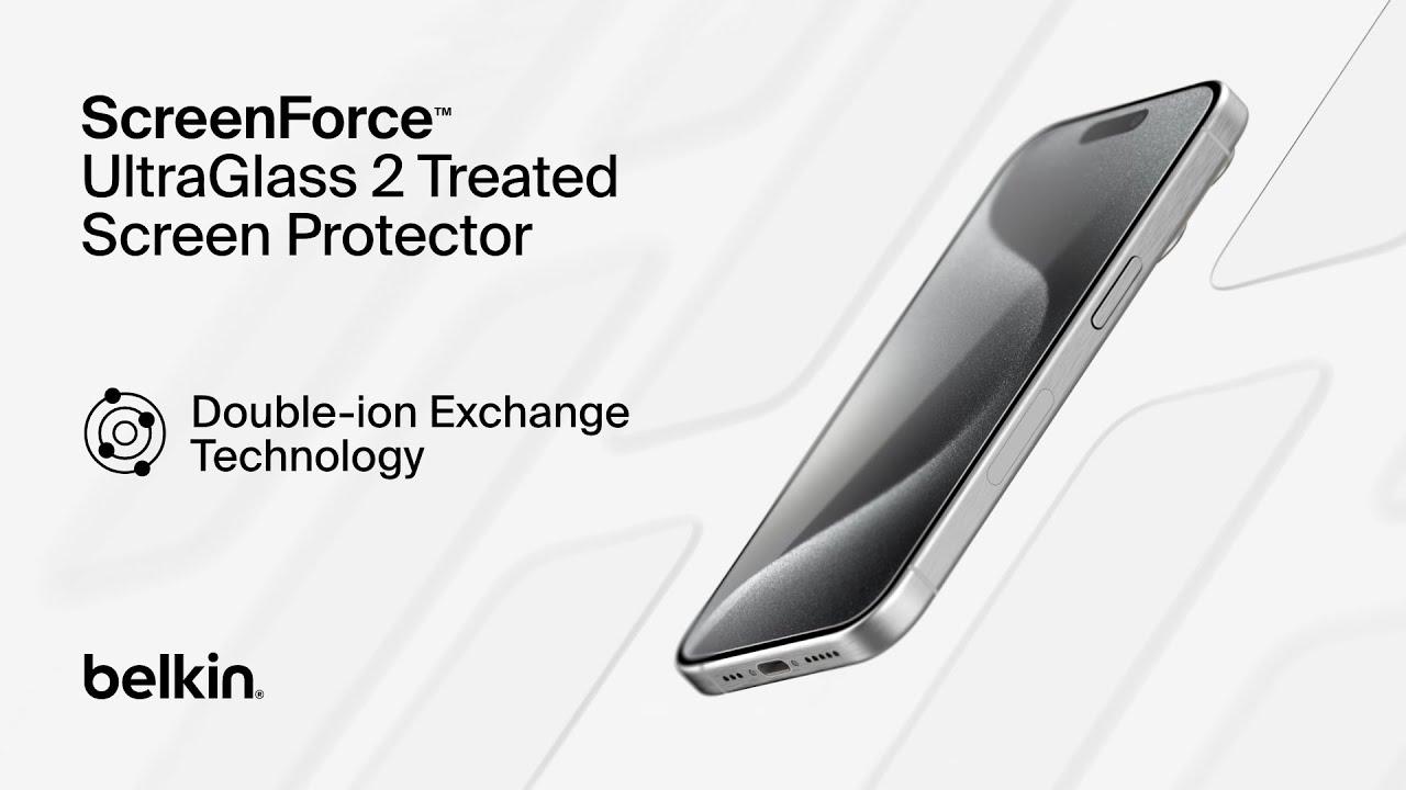 Belkin ScreenForce UltraGlass 2 | Strongest iPhone Screen Protector ...