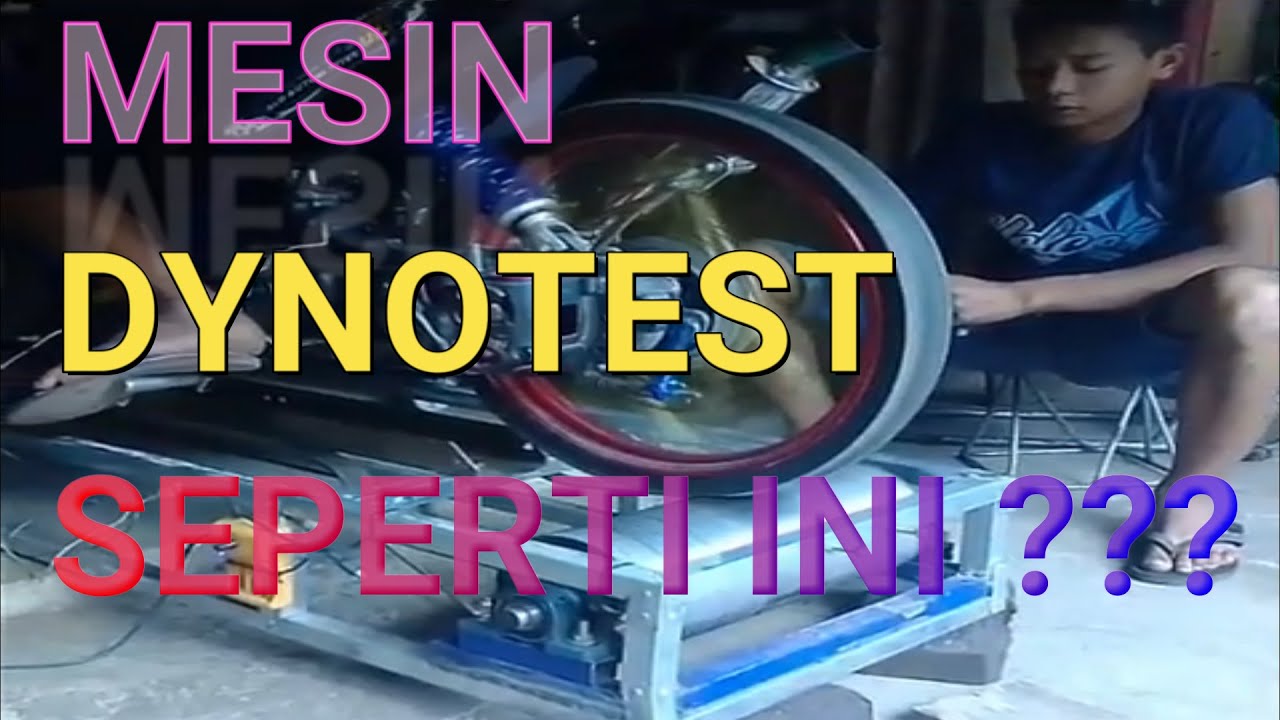 MEMBUAT MESIN DYNO TEST SENDIRI !!! - YouTube