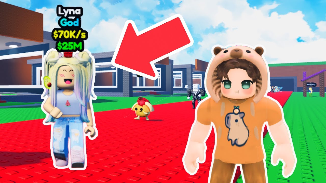 Jugamos el NUEVO juego de LYNA en Roblox! Steal a Lyna - YouTube