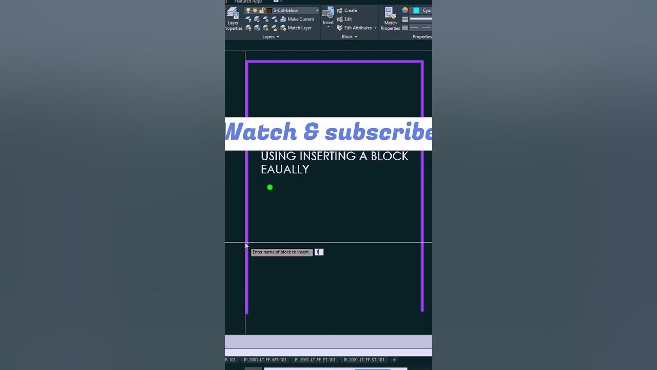 How to divide object by measure command In AutoCAD - YouTube