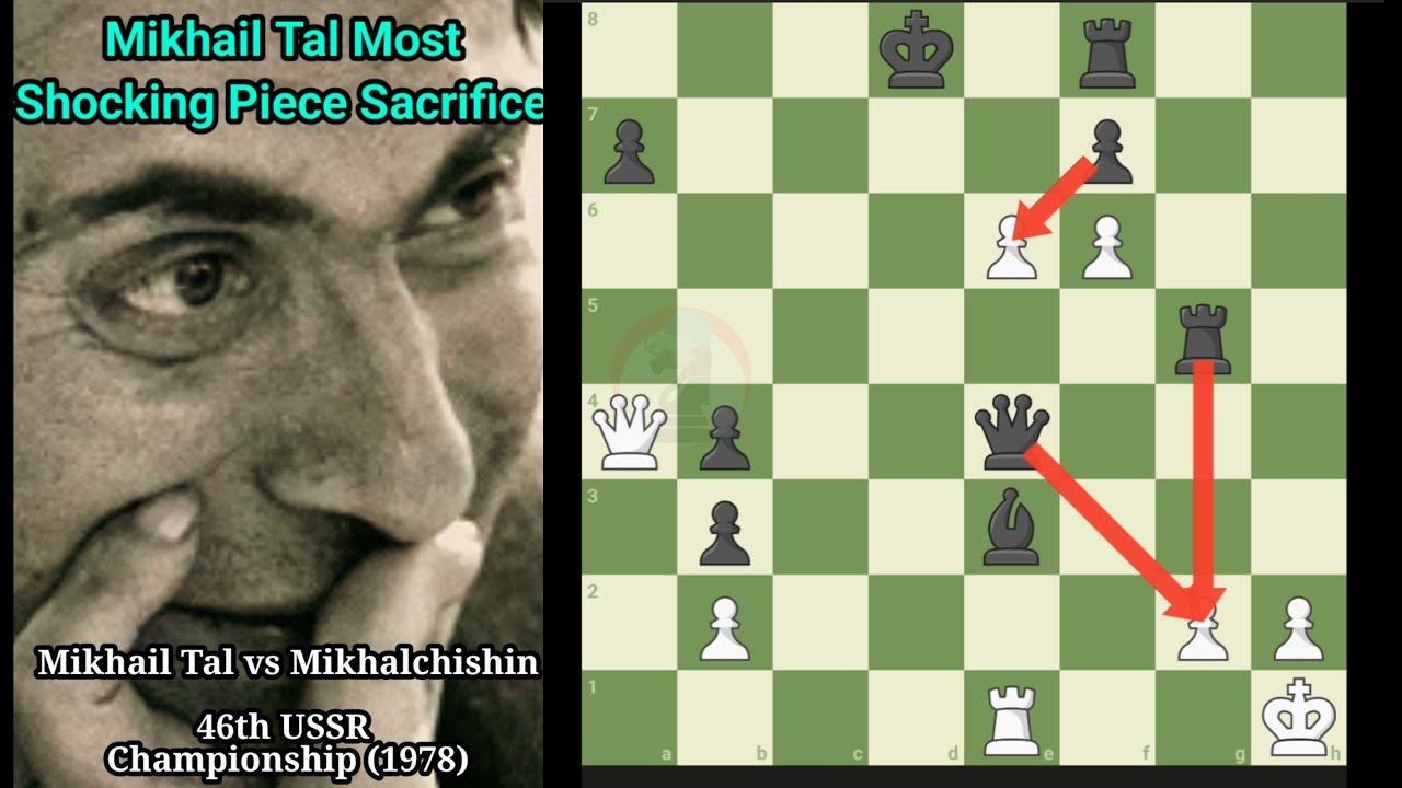 The Magician from Riga - Tal's Daring Piece Sacrifice - YouTube