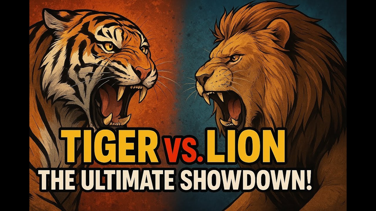 Tiger vs. Lion: The Ultimate Showdown! - YouTube