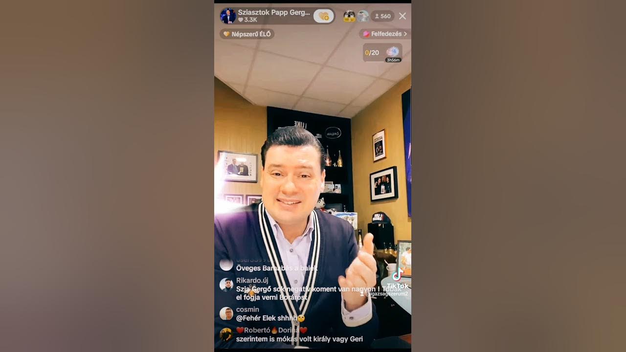 Papp Gergely Peaches a Tiktokon , Noryna Diamond Peaches Gergely vitáról kérdezve - YouTube