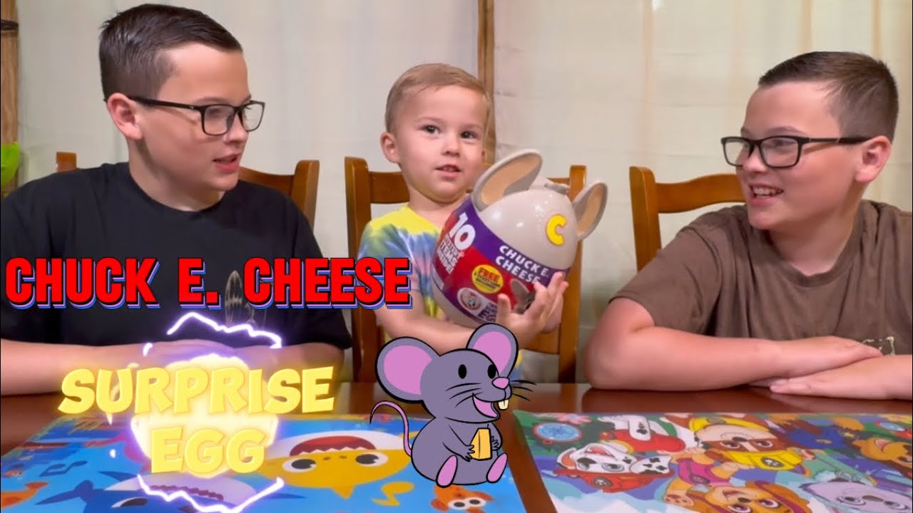 Opening a Chuck E. Cheese Surprise 🐭🧀 - YouTube