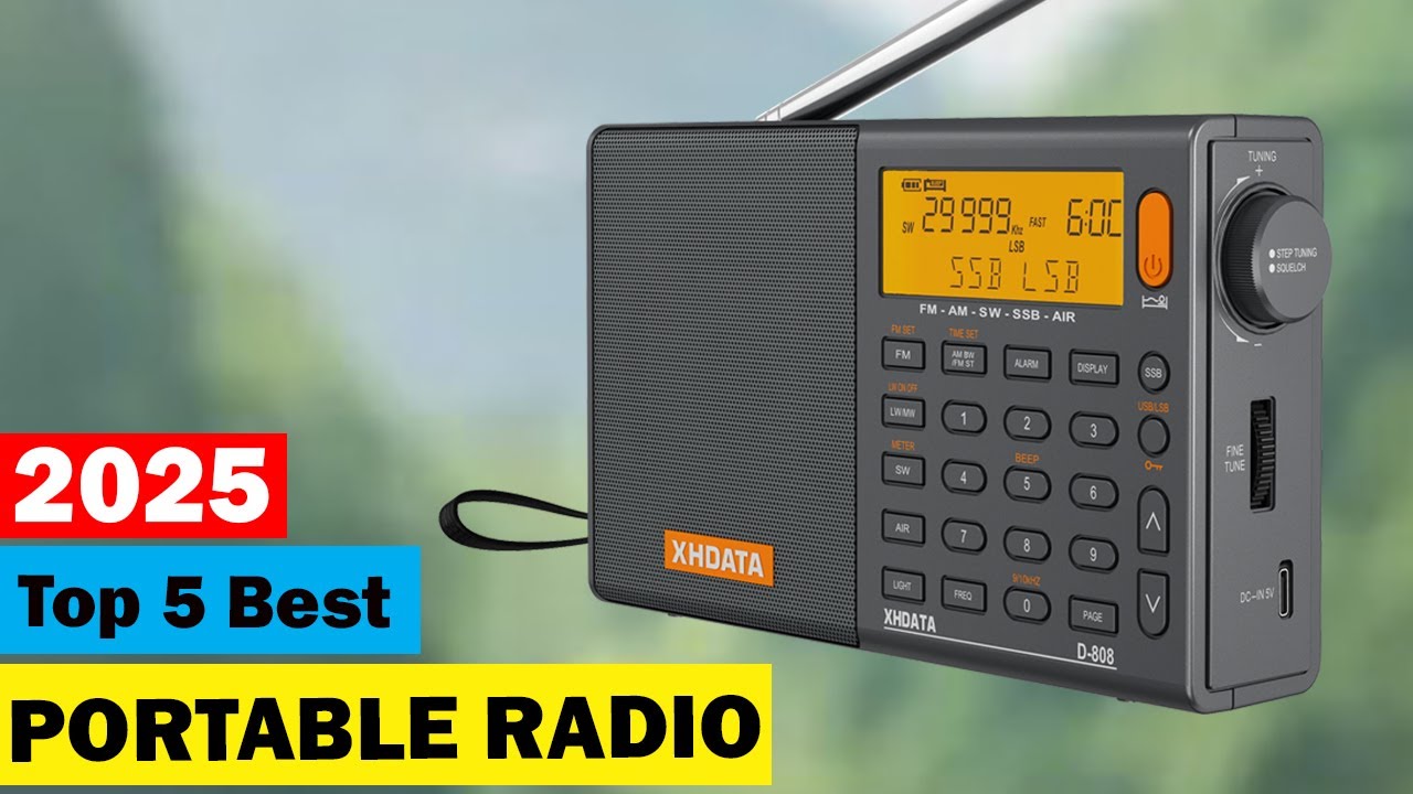 Best Portable Radio - Top 5 Best Portable Radios In 2025 - YouTube