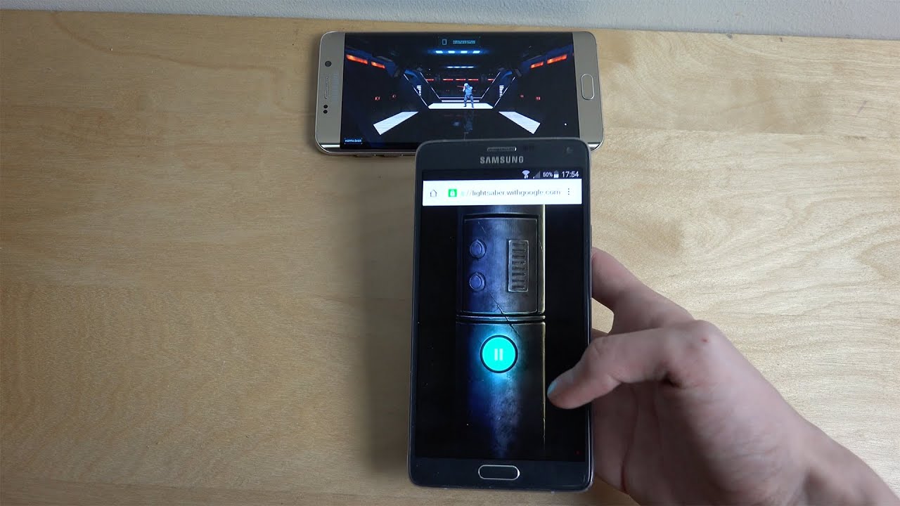 Transform Your Phone Into a Lightsaber Experiment! - YouTube