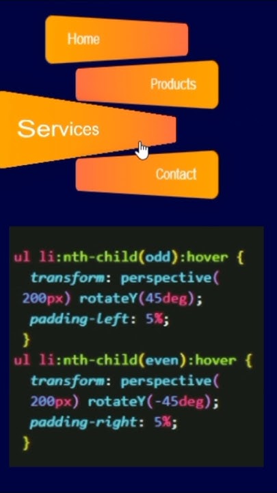 Button Hover Effect |HTML CSS #coding #perspective #htmlcss #button - YouTube