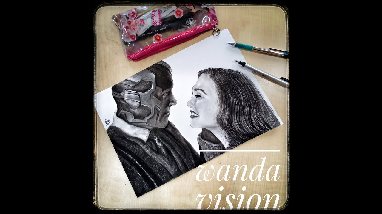 Wanda vision Draw by Swapna kar - YouTube