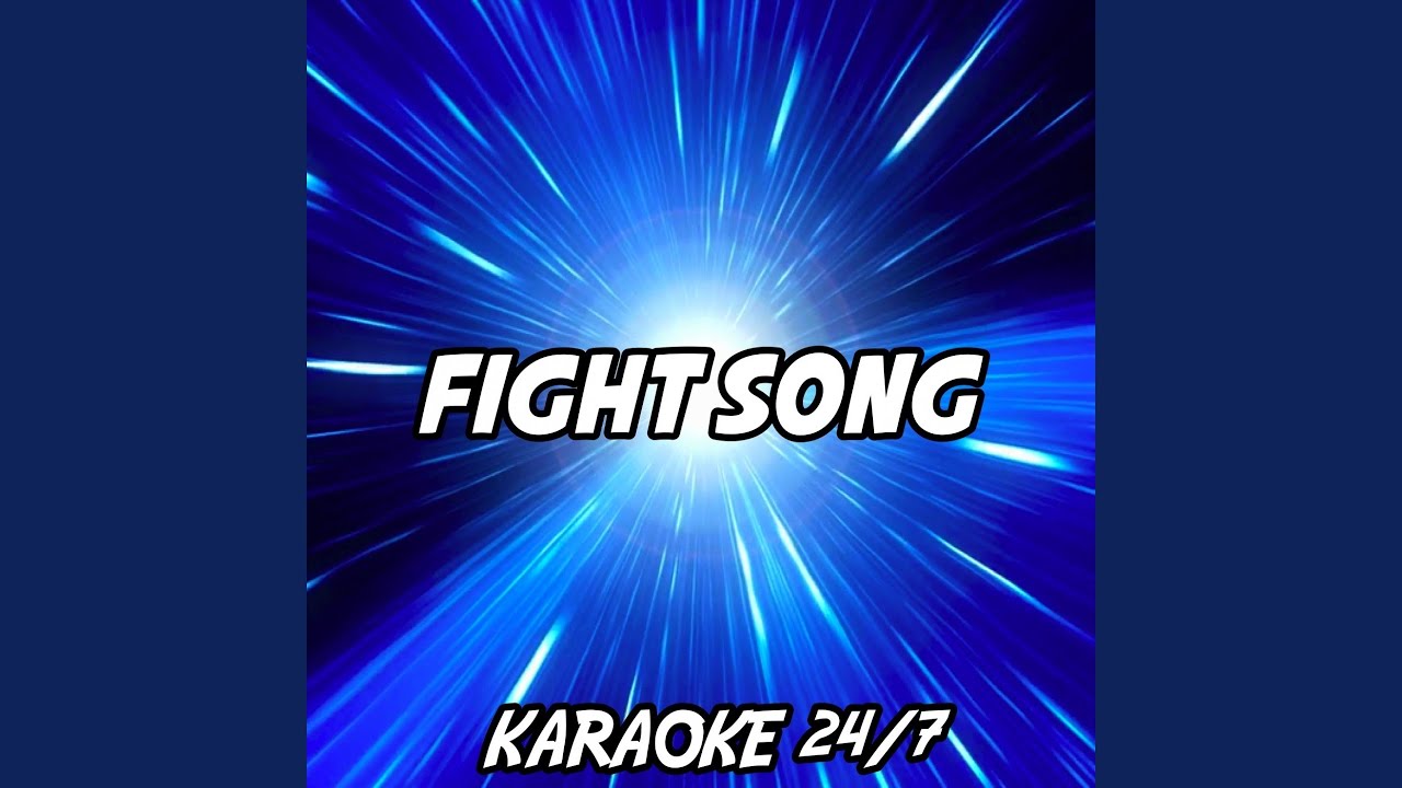 Fight Song (Karaoke Version) (Originally Performed by Rachel Platten ...