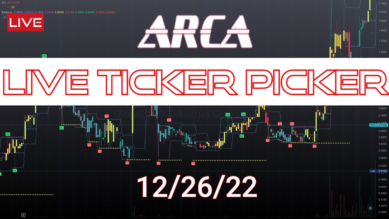Arca. Live Ticker Picker 12/26/22 Live Chat - YouTube