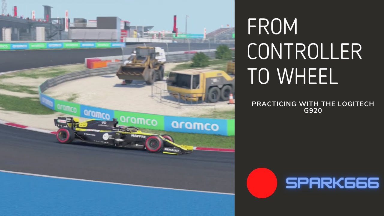 FROM CONTROLLER TO WHEEL! Using a Logitech G920 on F1 2020 for the ...