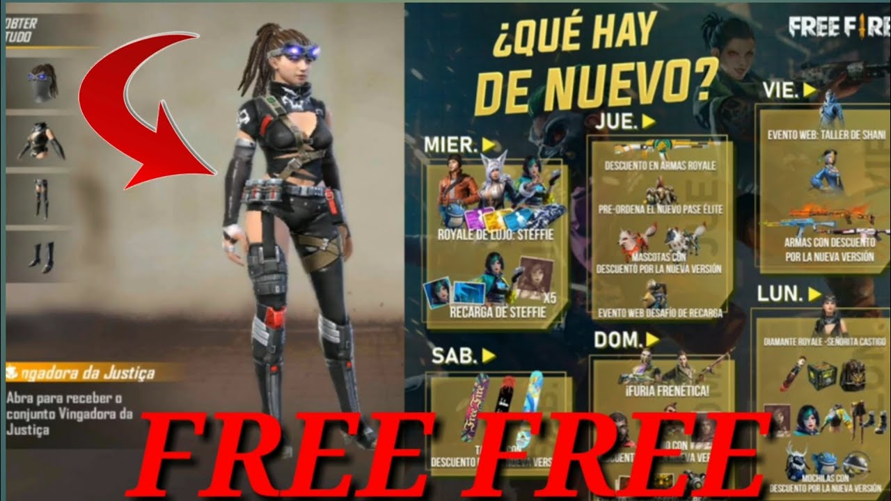 FREE FIRE NEW GIRL 🔥 BUNDLE NEW EVENT IN ||FREE FIRE|| RAHUL GAMING ...