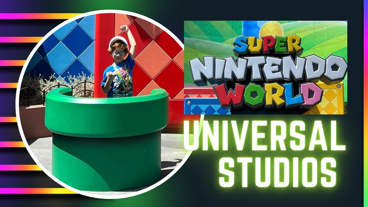 Super Nintendo Word | mundo de Mario | universal Studios California ...