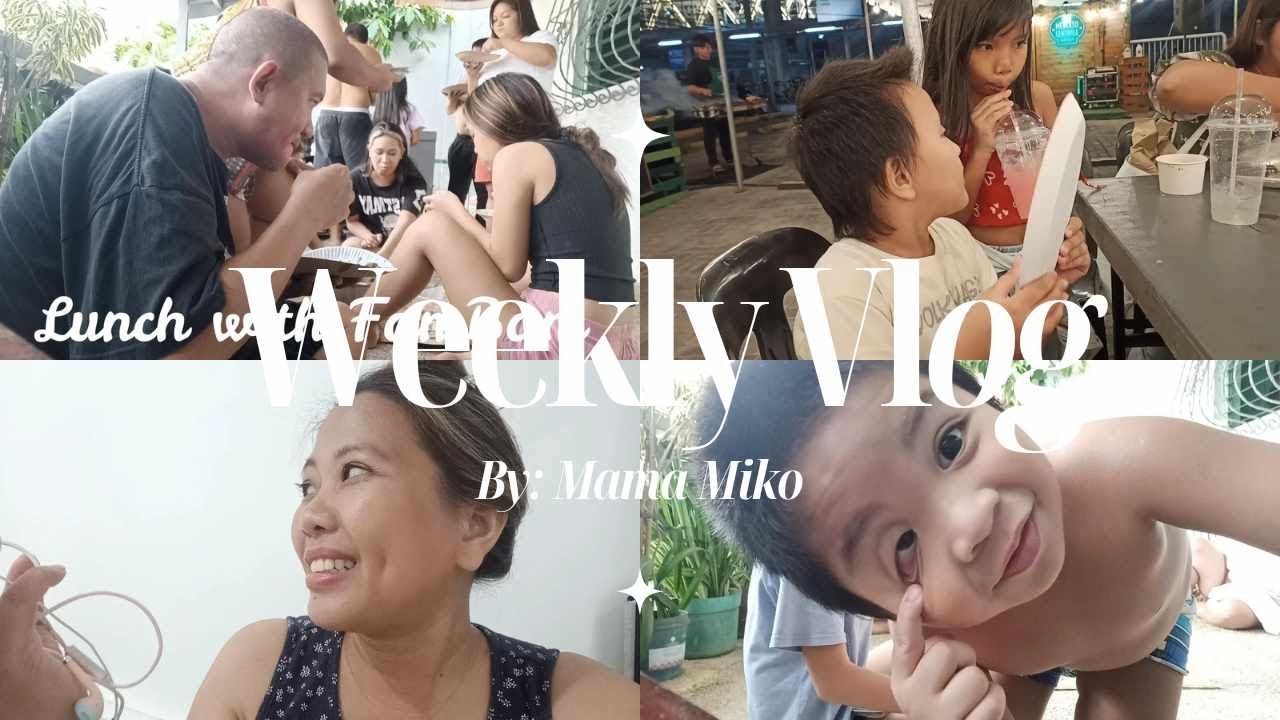 WEEKLY VLOG (Lunch w/ FamBam/ Quick Stroll in Mall/ More Budol from Tiktok & Lazada) | MIKO ONG ...